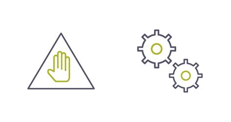 Configurations And Warning Icon 32614482 Vector Art At Vecteezy