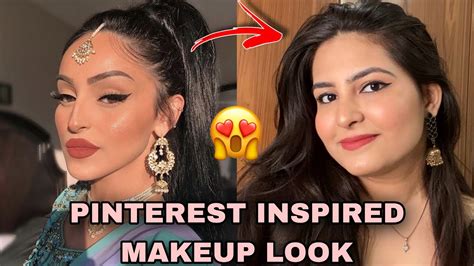 Pinterest Inspired Makeup For Eid Eid Makeup Look Youtube