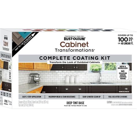 Rust Oleum Transformations Light Color Cabinet Kit 9 Piece Cabinets
