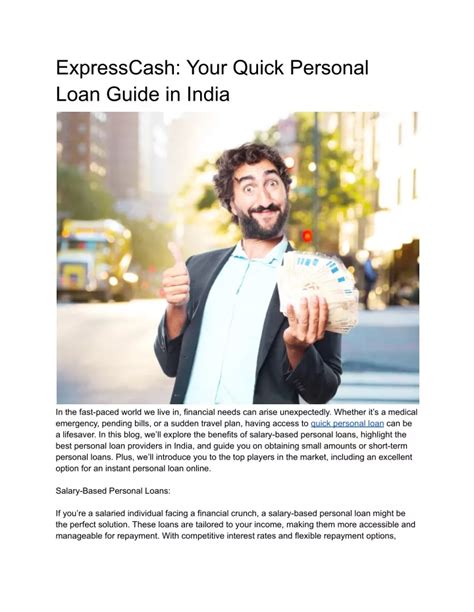 Ppt Quick Personal Loan Powerpoint Presentation Free Download Id
