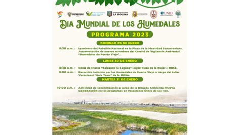Día Mundial De Los Humedales Noticias Municipalidad Distrital De