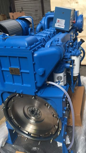 Genuine Weichai Marine Diesel Engine Wd12 375hp 2100rpm丨sinooutput