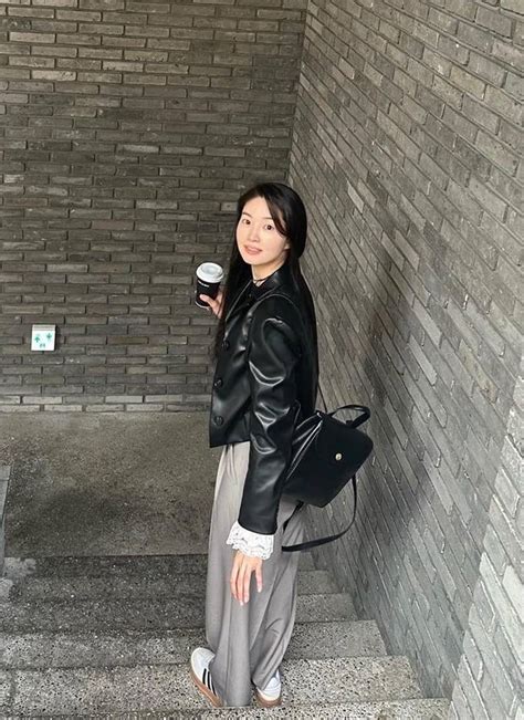 패션엔 ‘전진 아내 류이서 모든 것이 좋았던 날 시크한 봄 데이트룩