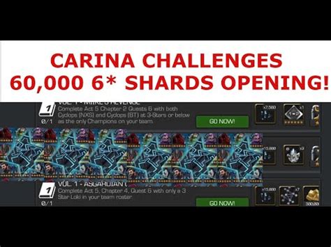 Carina Challenges MASSIVE 6X 6 Star Rewards Crystal Opening PAINFUL