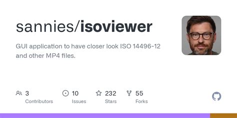 Github Sannies Isoviewer Gui Application To Have Closer Look Iso