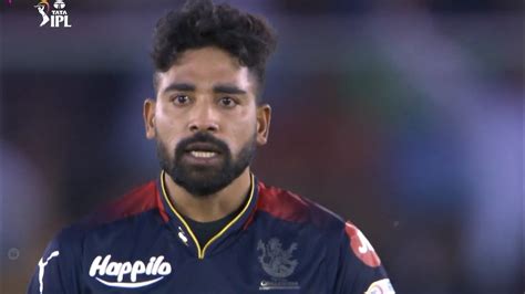Angry Mohammad Siraj Shocking Bowling In Last Over Virat Kohlis