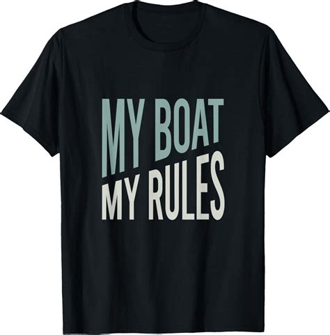 Funny Boater Humor Boating Ship Boat Captain T Shirt