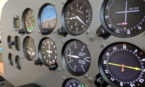 Cessna 172 Flight Simulator Panel