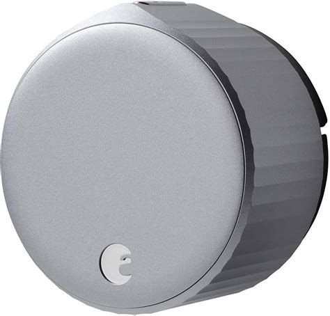 August Smart Lock Th Gen Automatically Locks Unlocks Code Entry With Smart Keypad Wi Fi