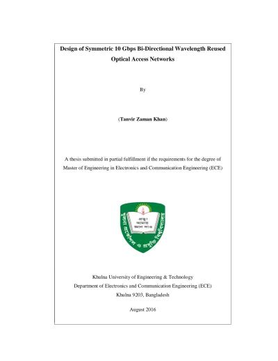 Orthogonal Frequency Division Multiplexing
