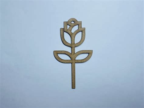 Laser Cut Unfinished Flower Wood Cutout Svg Dxf Cdr Ai Pdf Free
