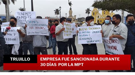Trujillo Conductores De Nuevo California Piden Que Les Dejen Trabajar