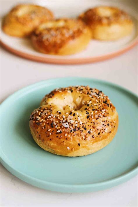 Shortcut Stuffed Bagels With Bacon Scallion Cream Cheese Grilled