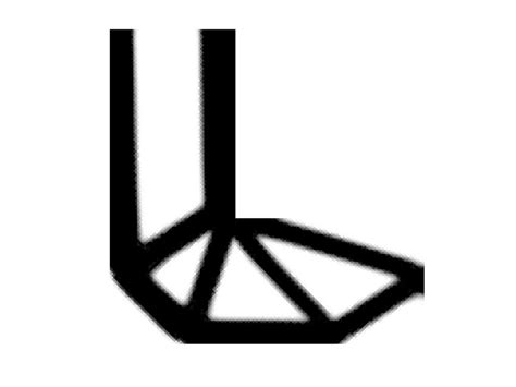 The L Shaped Problem Optimal Design Achieved By The Proposed Adaptive
