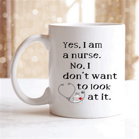 Funny Personalized Mug For Nurses The Ted Lady