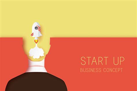 색종이 인간의 다시 보기 및 우주 왕복선 발사 하늘 밖으로 레이어 컷입니다 비즈니스 정장에 사업입니다 영감 창의력과 아이디어 개념입니다 깊은 종이 아트 스타일 로켓에 대한