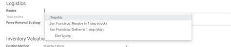 Product Category And Product Attribute Configuration In Odoo Inventory
