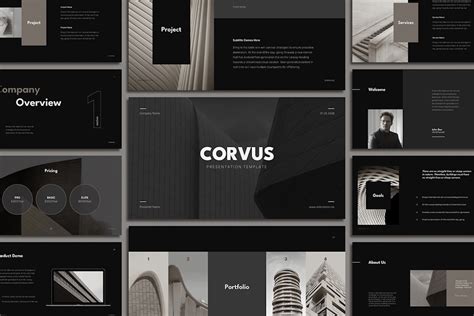 Keynote презентация Corvus Архитектура Шаблоны презентаций Включая лейтмотив и архитектура