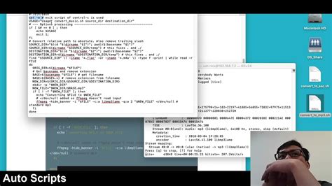 Ffmpeg Tutorial Batch Convert Lossless Audio To Mp3 On Synology Nas Using Ffmpeg Script Youtube
