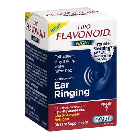 Lipo Flavonoid Plus Ear Health Supplement 75 Ct