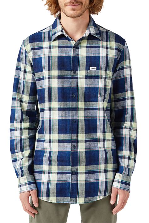 Мужские рубашки Wrangler. | PlanetJeans.ru
