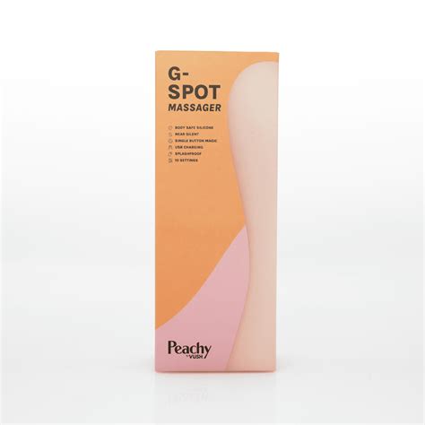 Vush Peachy G Spot Vibrator Your Pleasure Toys