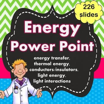 Energy Power Point PPT By Middle School Science And Other Loose Ends