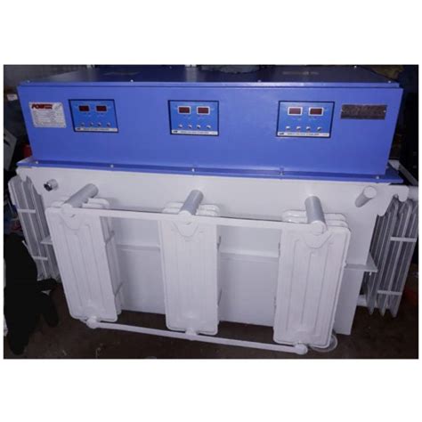 300 KVA Digital Control Three Phase Servo Stabilizer Power Technology