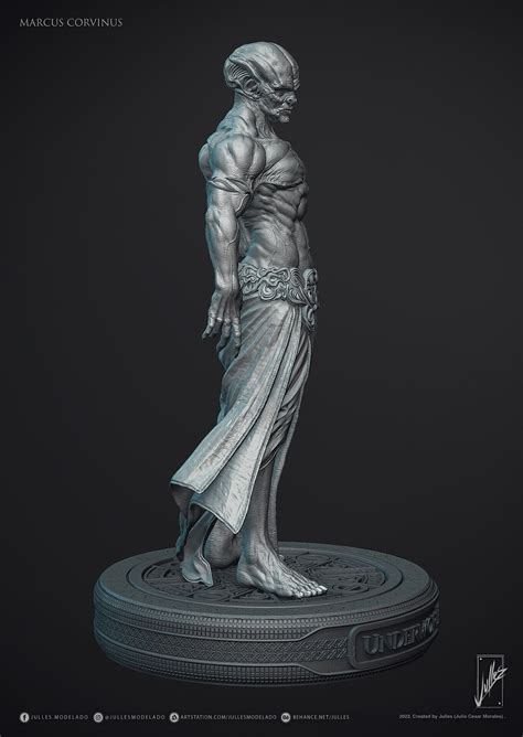 Julles Modelado Marcus Corvinus Underworld For 3d Print