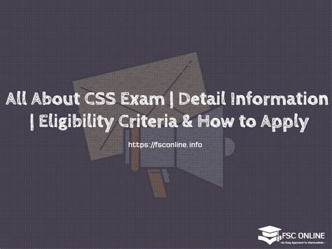 All About Css Exam Detail Information Eligibility Criteria And How To Apply