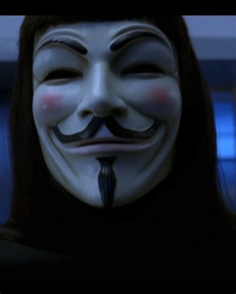V For Vendetta Face Revealed