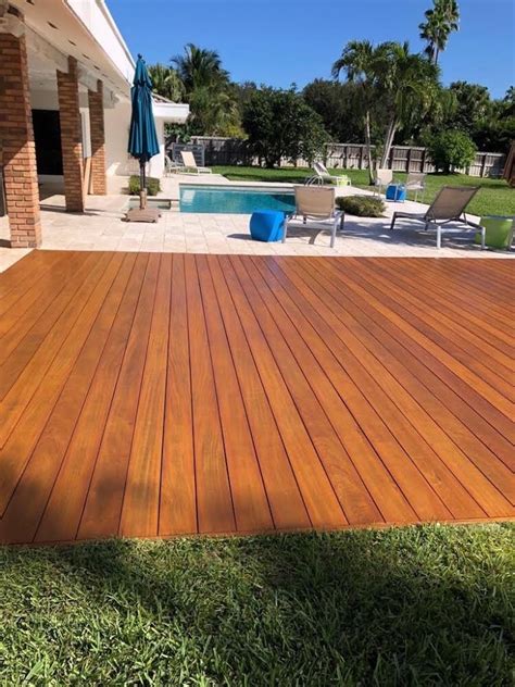 Ipe Hardwood Deck Brazilian Ipe Wood