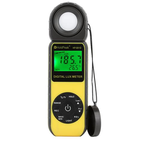 Holdpeak Lux Meter High Precision Digital Light Lu Grandado