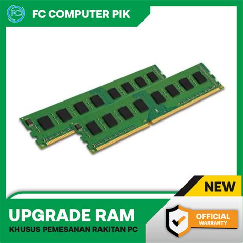 Jual Upgrade Ram Ddr4 16gb Ke 32gb Jakarta Utara Fc Computer Online