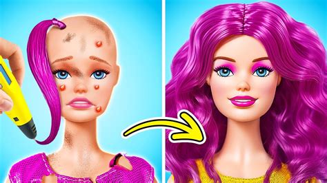 RELOOKING RICHE VS PAUVRE Poupée Pauvre Devient Barbie Riche Gadgets et Créations Par