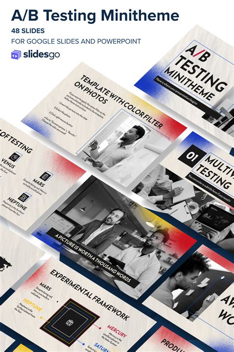 A B Testing Minitheme Google Slides PowerPoint
