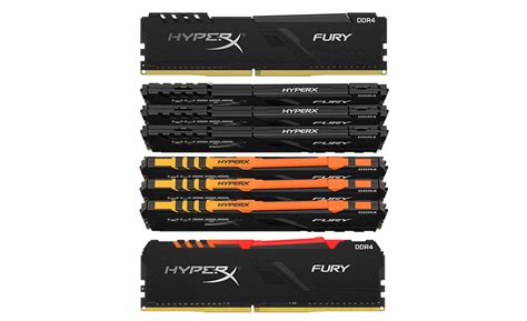 Hyperx Gives Fury Ddr4 Ram The Rgb Treatment Toms Hardware