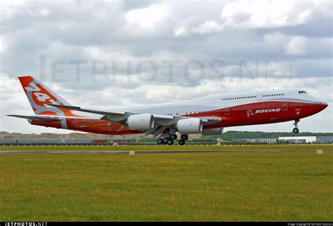 N6067e Boeing 747 8jk Boeing Company Gerhard Vysocan Jetphotos