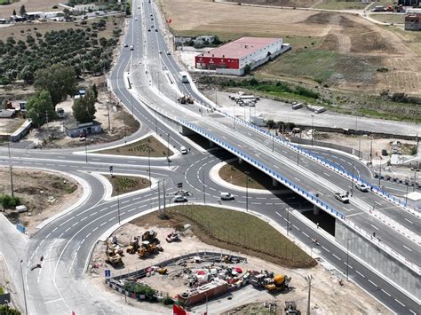 افتتاح الممر فوق الأرضي بتقاطع الطريق الوطنية رقم 2 طنجة تطوان