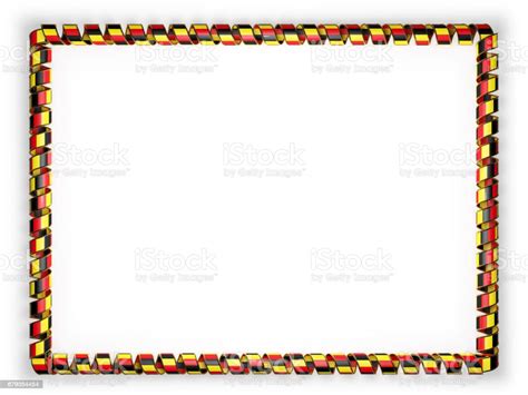 프레임과 리본 벨기에 플래그 황금 밧줄에서 테두리의 테두리 3 차원 일러스트 레이 션 공란에 대한 스톡 사진 및 기타 이미지 공란 교육 디자인 Istock