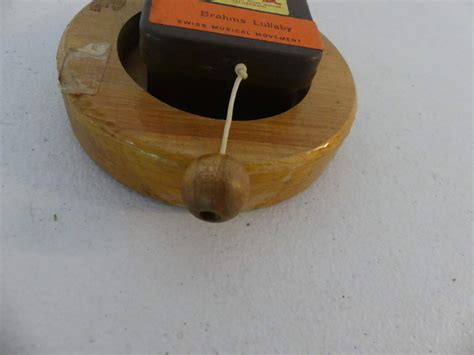 Lot 246 Vintage 1950s Hummel Treetop Cradle Wooden Wall Mount Music