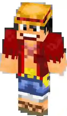 Luffy One Piece Minecraft Skin Minecraft Hub Luffy One Piece Minecraft