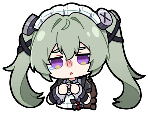 Safebooru 1girl Apron Black Dress Chibi Chibi Only Chinese Commentary Commentary Request Corin