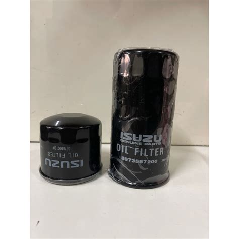 Genuine Isuzu Oil Filter Set For Isuzu Trooper 4jx1 Engine Set Of 2