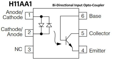 Tube 50pcs Infineon H11AA1 NPN Bidirectional Input Optocoupler Optoisolator For Sale Online EBay