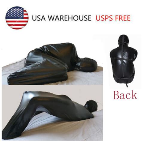 Mummy Full Body Sleep Bag Binding Sack Arm Binder Straitjacket