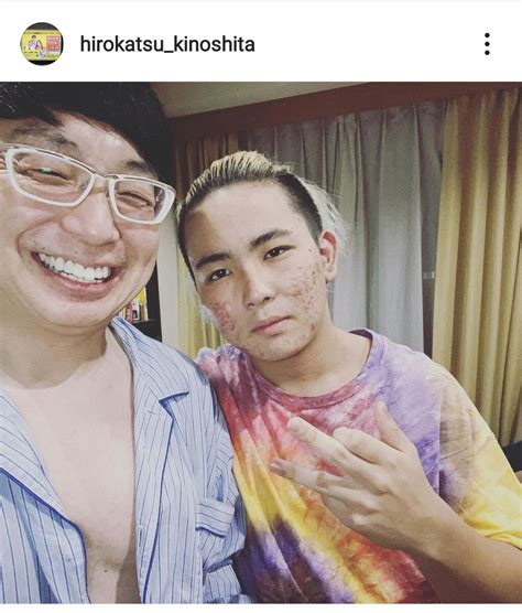 写真・画像 2枚目 木下博勝医師、ダイエットした金髪オールバック長男を公開「顔がシュッとした」「痩せてカッコいい」の声