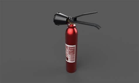 Artstation Fire Extinguisher Game Ready Game Assets