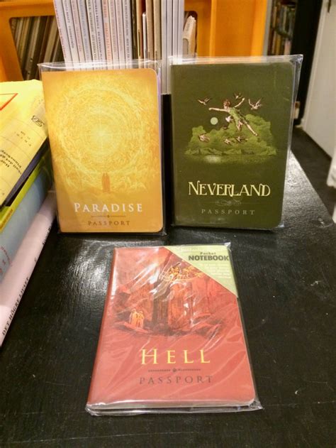 Pretty Passport Sized Notebooks