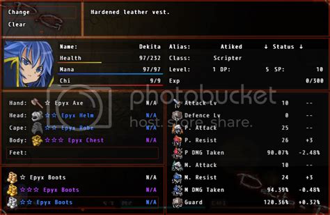 D13x Equip Scene Dekita Rpg